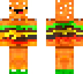 burger skin | Minecraft Skin