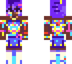 color blast | Minecraft Skin