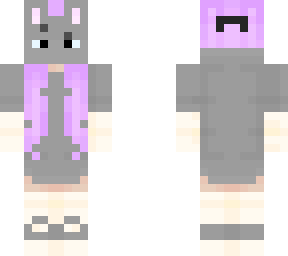 confused bunny girl | Minecraft Skin