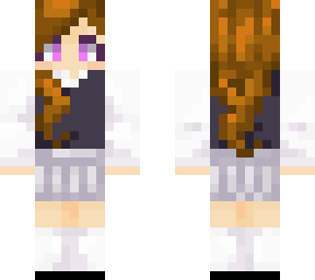 Cute Preppy Girl | Minecraft Skin