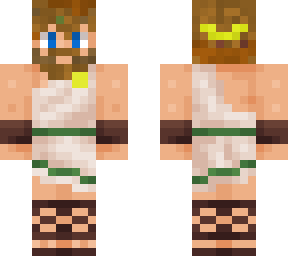 Greek God Panda | Minecraft Skin