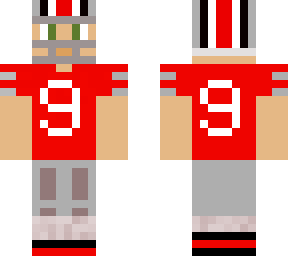 Ohio State football player | Minecraft Skin