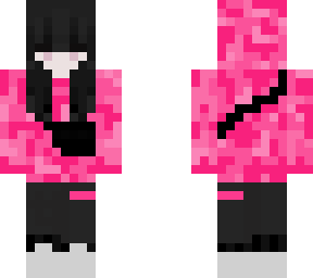 pink bape girl | Minecraft Skin