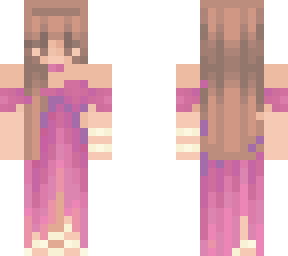 Pink Dress | Minecraft Skin