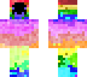 Rainbow guy | Minecraft Skin