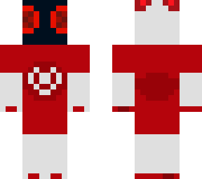 Red Protogen | Minecraft Skin