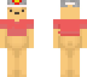 Alcoholic Winnie the Pooh | Minecraft Skin