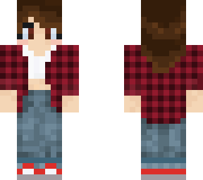 red flannel | Minecraft Skins