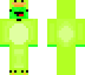 Green derpy dream duck skin for my friend so we match | Minecraft Skin