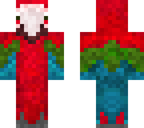 green winged macaw | Minecraft Skins
