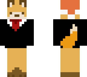 omg fox wth hat | Minecraft Skin