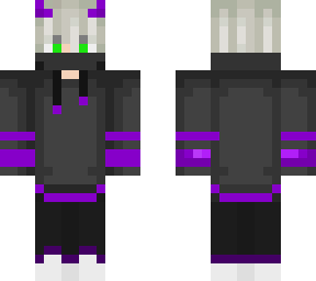 Purple Demon Boy | Minecraft Skin