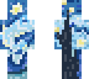 Starry night | Minecraft Skin