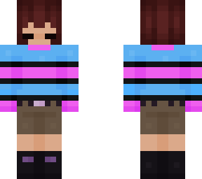 Underfell Frisk | Minecraft Skin
