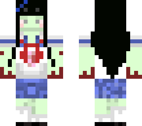 Yandere zombie girl | Minecraft Skin