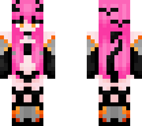 red fire demon devil | Minecraft Skins