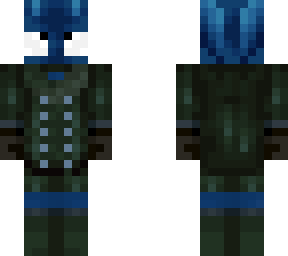Blue Moth | Minecraft Skin
