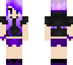 enderman girl | Minecraft Skins