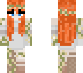 iron golem girl | Minecraft Skins