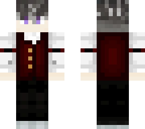 black and white suit vest | Minecraft Skins