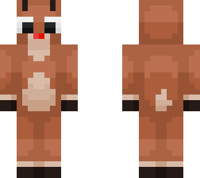Rudolph the red nosed reindeer (1964 Design) | Minecraft Skin