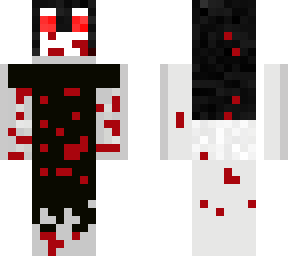spectral bloody ghost | Minecraft Skin