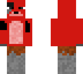 withered foxy | Minecraft Skin