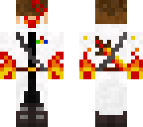 Fire gabagoo | Minecraft Skin