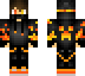 Fire Man | Minecraft Skin