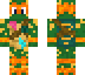Mikey rottmnt | Minecraft Skin