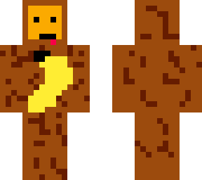 Monkey With a BANANA! | Minecraft Skin