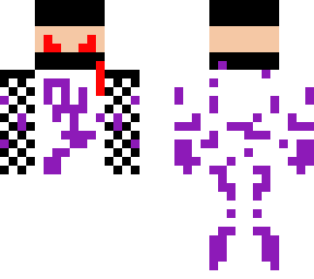 Purple Corrupted Ninja | Minecraft Skin