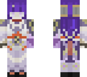 Raiden Shogun puppet | Minecraft Skin