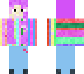rainbow human | Minecraft Skin