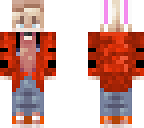 orange jacket | Minecraft Skins