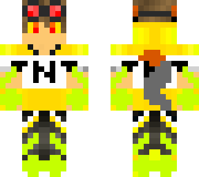 tnt boy angel form | Minecraft Skins