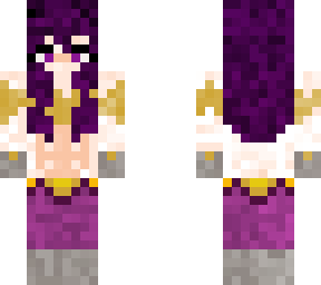 Vegetta 777 mujer | Minecraft Skin
