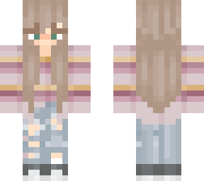 aesthetic cute soft enid wednesday | Minecraft Skins