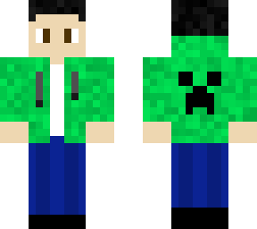 Creeper Hoodie | Minecraft Skin