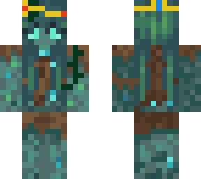 Drowned girl | Minecraft Skin