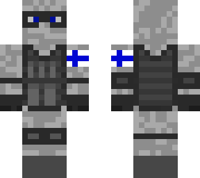 Finnish soldier 2 WAR | Minecraft Skin