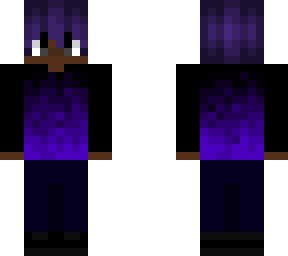 Minecraft Purple Flame Shirt Skin | Minecraft Skin