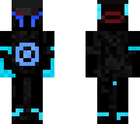 nightmare fnf bf | Minecraft Skin