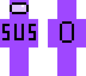 purple sus | Minecraft Skin