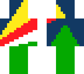 seychelles flag | Minecraft Skins