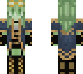 slime wizard girl | Minecraft Skin