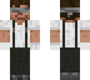 Smart Eyeless Steve | Minecraft Skin