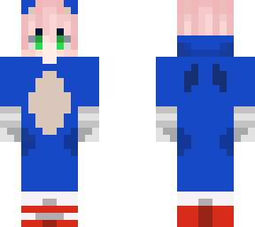 sonic onesie | Minecraft Skins