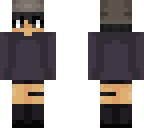 thigh high socks - muj | Minecraft Skin