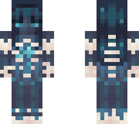 Warden Girl | Minecraft Skin